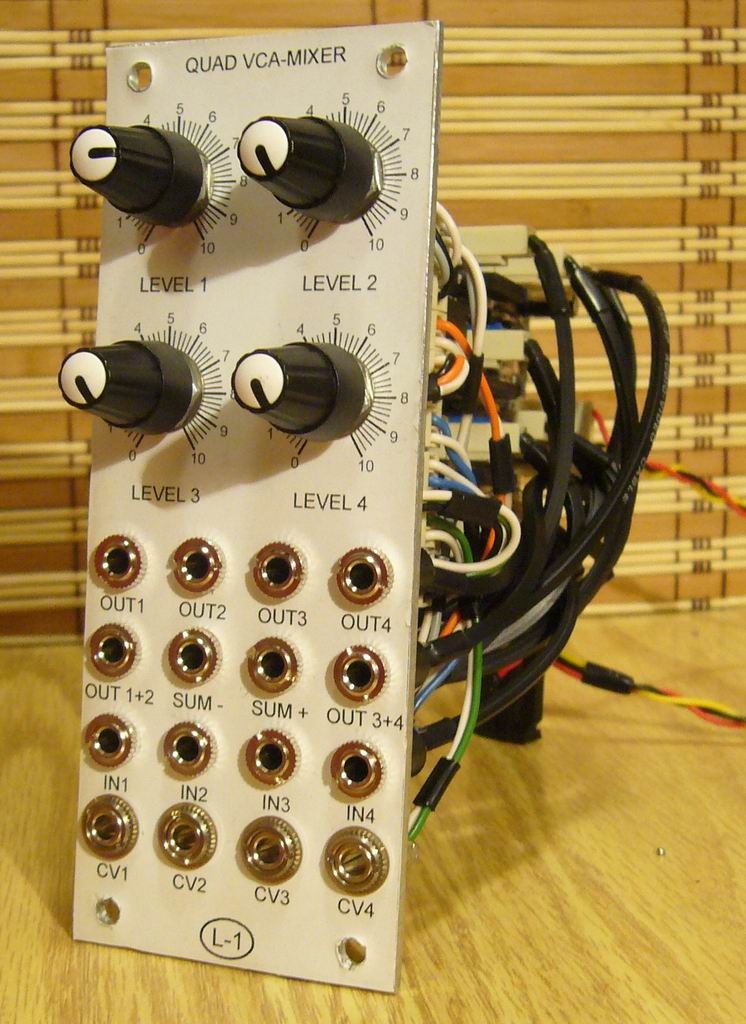 L-1 Quad VCA Mixer